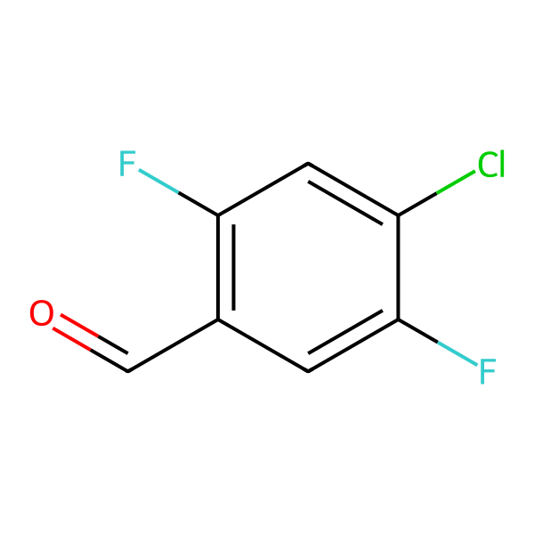 4-Chloro-2,5-difluoro-benzaldehyde - CAS:879093-02-4 - J&W Pharmlab