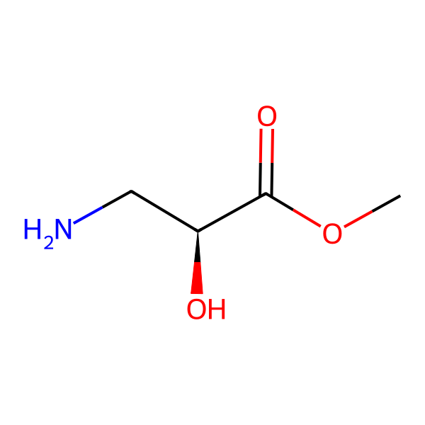 (S)-3-Amino-2-hydroxy-propionic acid methyl ester - CAS:133153-75-0 - J&W Pharmlab