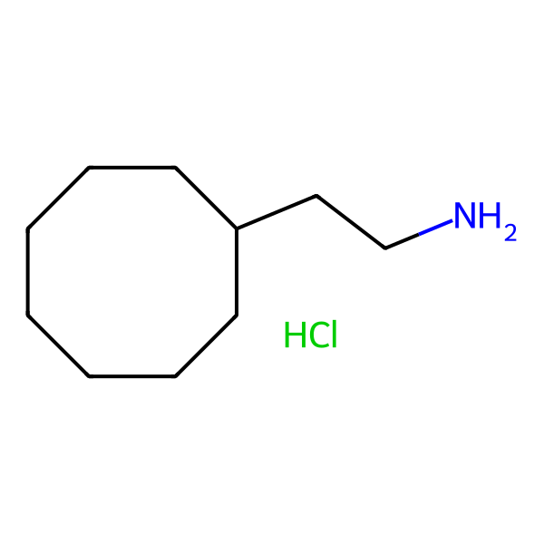2-Cyclooctyl-ethylamine hydrochloride - CAS:1187930-43-3 - J&W Pharmlab