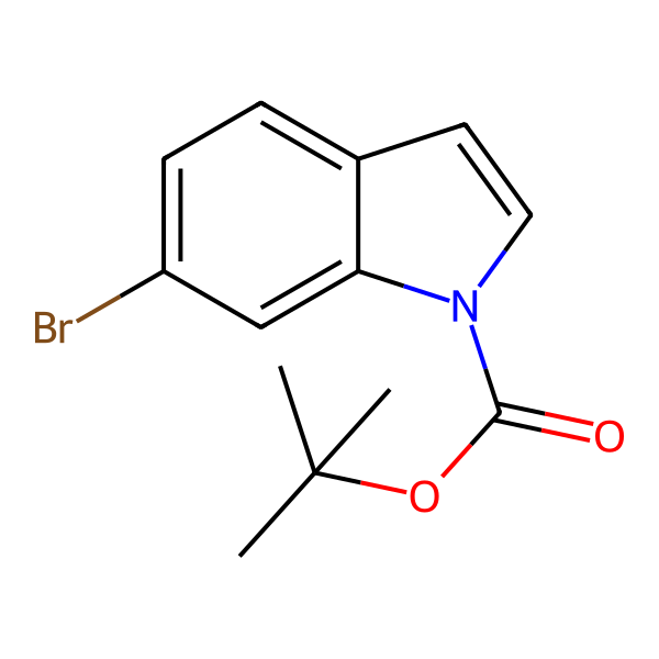 6-Bromo-indole-1-carboxylic acid tert-butyl ester - CAS:147621-26-9 - J ...