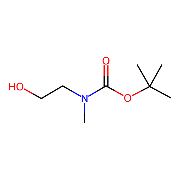 (2-Hydroxy-ethyl)-methyl-carbamic acid tert-butyl ester - CAS:57561-39 ...