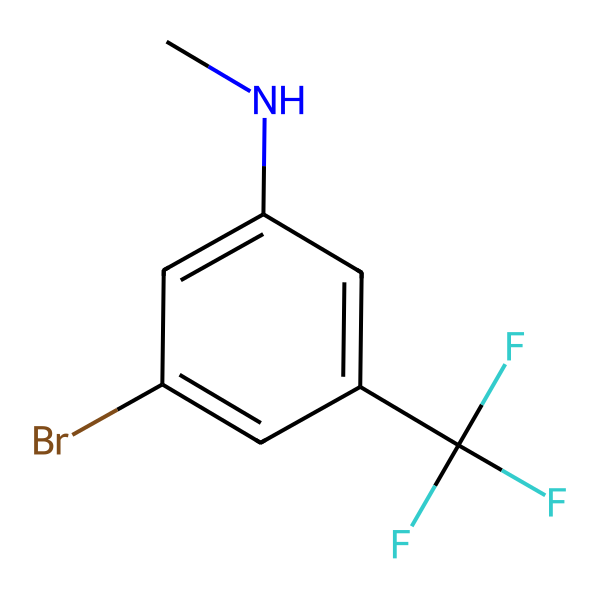 (3-Bromo-5-trifluoromethyl-phenyl)-methyl-amine - CAS:1187929-44-7 - J ...