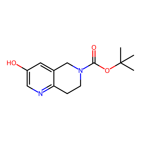 6-Boc-3-hydroxy-7,8-dihydro-5H-[1,6]naphthyridine - CAS:625098-86-4 - J ...