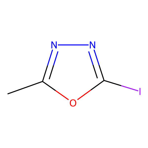 2-Iodo-5-methyl-[1,3,4]oxadiazole - CAS:1592334-67-2 - J&W Pharmlab