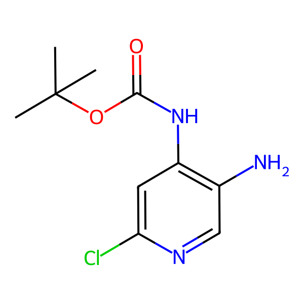 (5-Amino-2-chloro-pyridin-4-yl)-carbamic acid tert-butyl ester - CAS:240815-75-2 - J&W Pharmlab