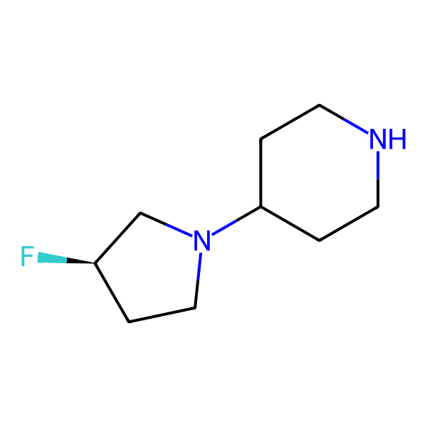 (3R)-4-(3-Fluoro-pyrrolidin-1-yl)-piperidine - CAS:929632-65-5 - J&W ...
