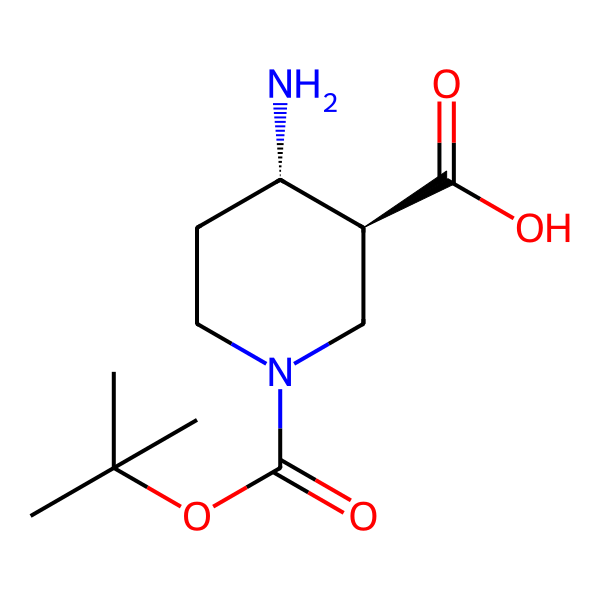 (3S,4S)-1-Boc-4-Amino-piperidine-3-carboxylic acid - CAS:1932529-37-7 ...
