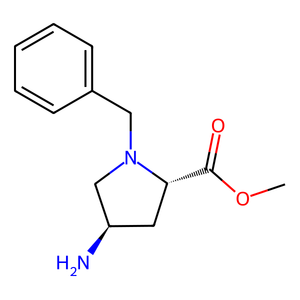 (2S,4R)-4-Amino-1-benzyl-pyrrolidine-2-carboxylic acid methyl ester ...