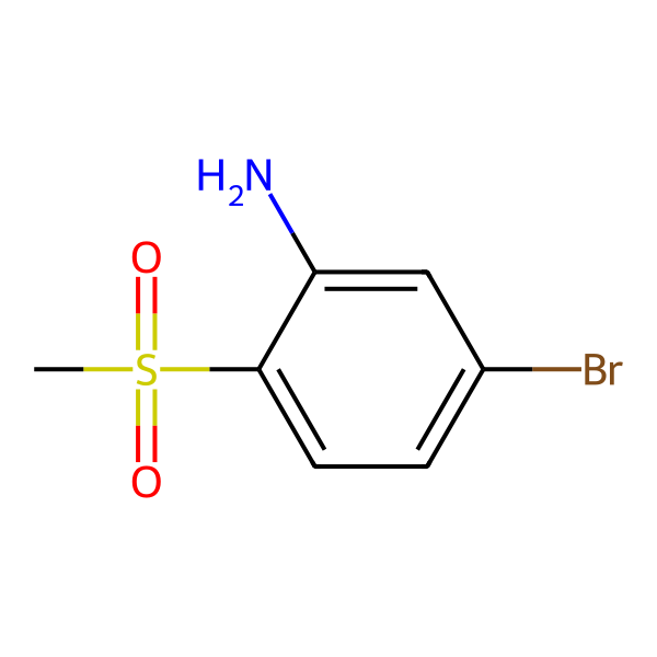 5-Bromo-2-methanesulfonyl-phenylamine - CAS:400610-51-7 - J&W Pharmlab