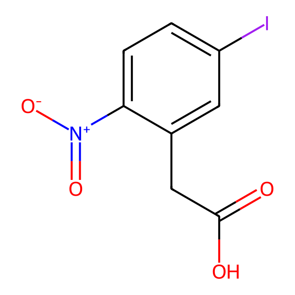 (5-Iodo-2-nitro-phenyl)-acetic acid - CAS:1261611-97-5 - J&W Pharmlab