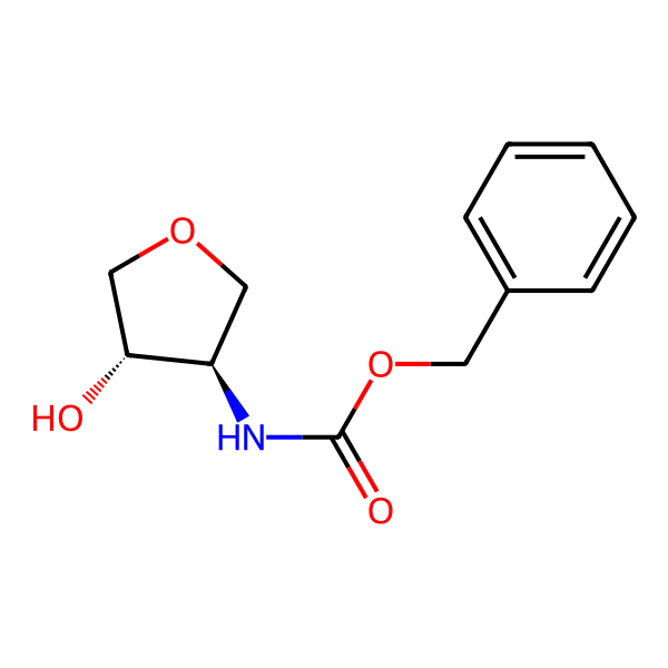 trans-(4-Hydroxy-tetrahydro-furan-3-yl)-carbamic acid benzyl ester ...