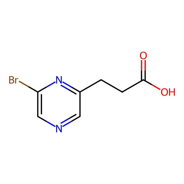 3-(6-Bromo-pyrazin-2-yl)-propionic acid - CAS:2987082-17-5 - J&W Pharmlab