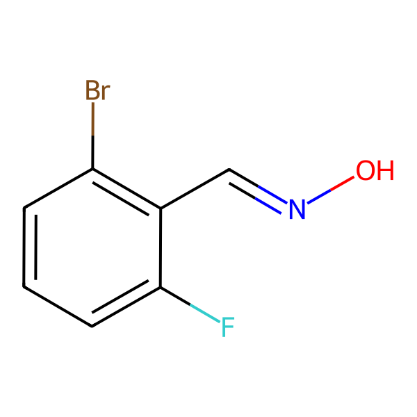 2-Bromo-6-fluoro-benzaldehyde oxime - CAS:1309606-36-7 - J&W Pharmlab
