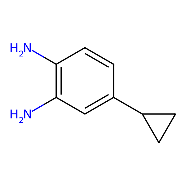 4-Cyclopropyl-benzene-1,2-diamine - CAS:1116601-71-8 - J&W Pharmlab