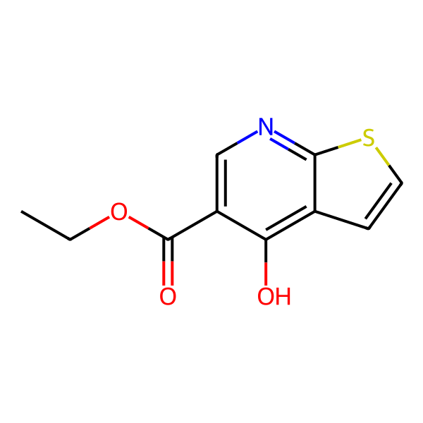 4-Hydroxy-thieno[2,3-b]pyridine-5-carboxylic acid ethyl ester - CAS ...