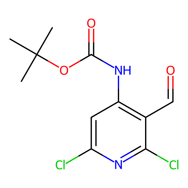 (2,6-Dichloro-3-formyl-pyridin-4-yl)-carbamic acid tert-butyl ester - CAS:1934637-08-7 - J&W ...