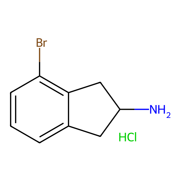 4-Bromo-indan-2-ylamine hydrochloride - CAS:2967479-37-2 - J&W Pharmlab