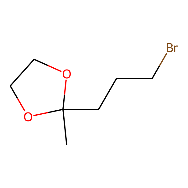 2-(3-Bromo-propyl)-2-methyl-[1,3]dioxolane - CAS:24400-75-7 - J&W Pharmlab