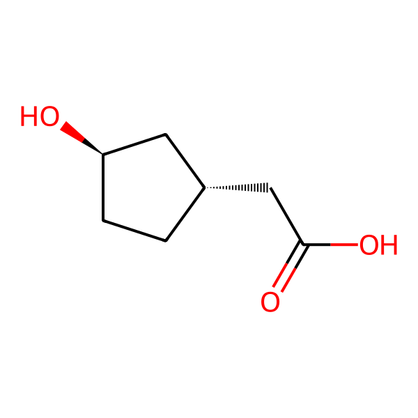 trans-(3-Hydroxy-cyclopentyl)-acetic acid - CAS:1108234-93-0 - J&W Pharmlab